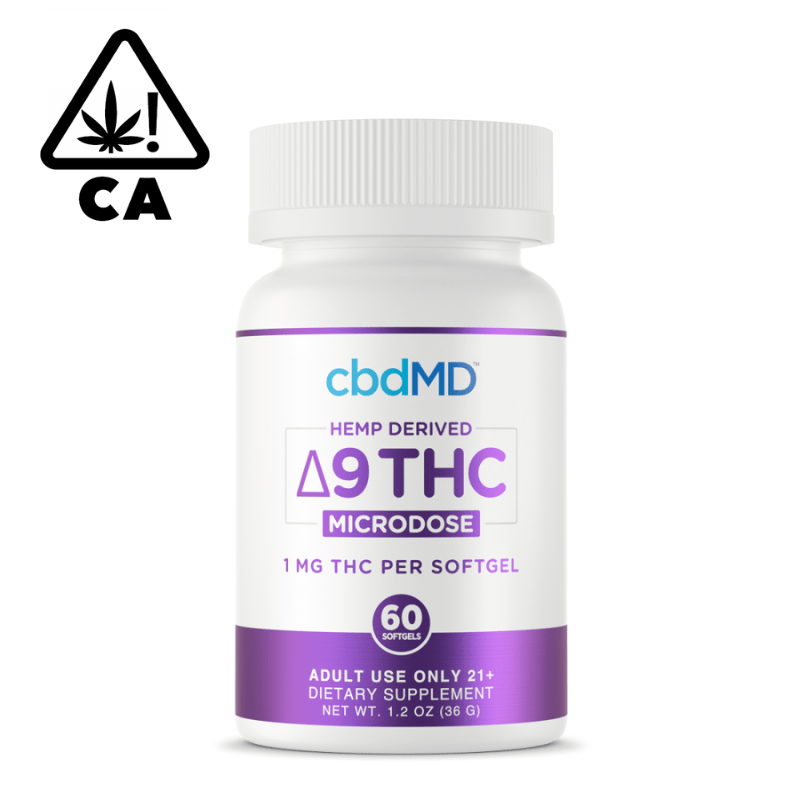 DELTA-9 THC MICRODOSE CAPSULES – 1MG 60 COUNT | FAR HILLS PHARMACY STORE