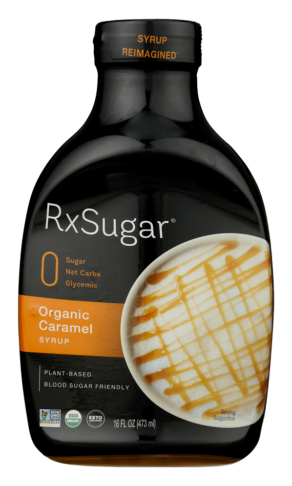 RxSugar® Organic Caramel Syrup 16 fl oz — FAR HILLS PHARMACY STORE