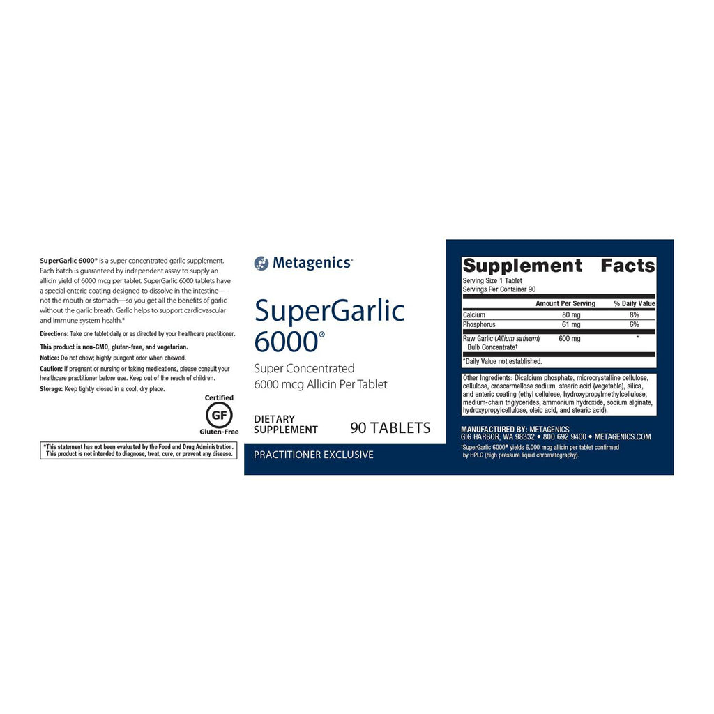 SuperGarlic 6000® — FAR HILLS PHARMACY STORE